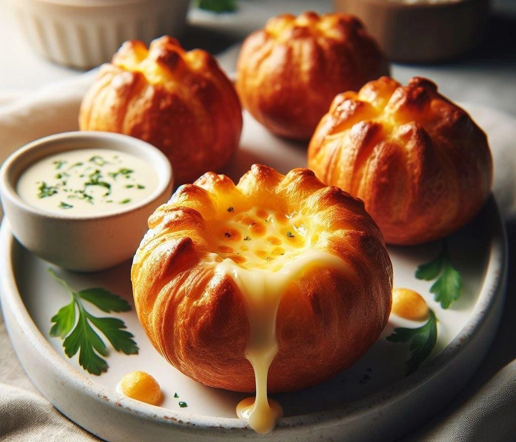 Alain Ducasse's Gougères Recipe: French Cheese Puffs