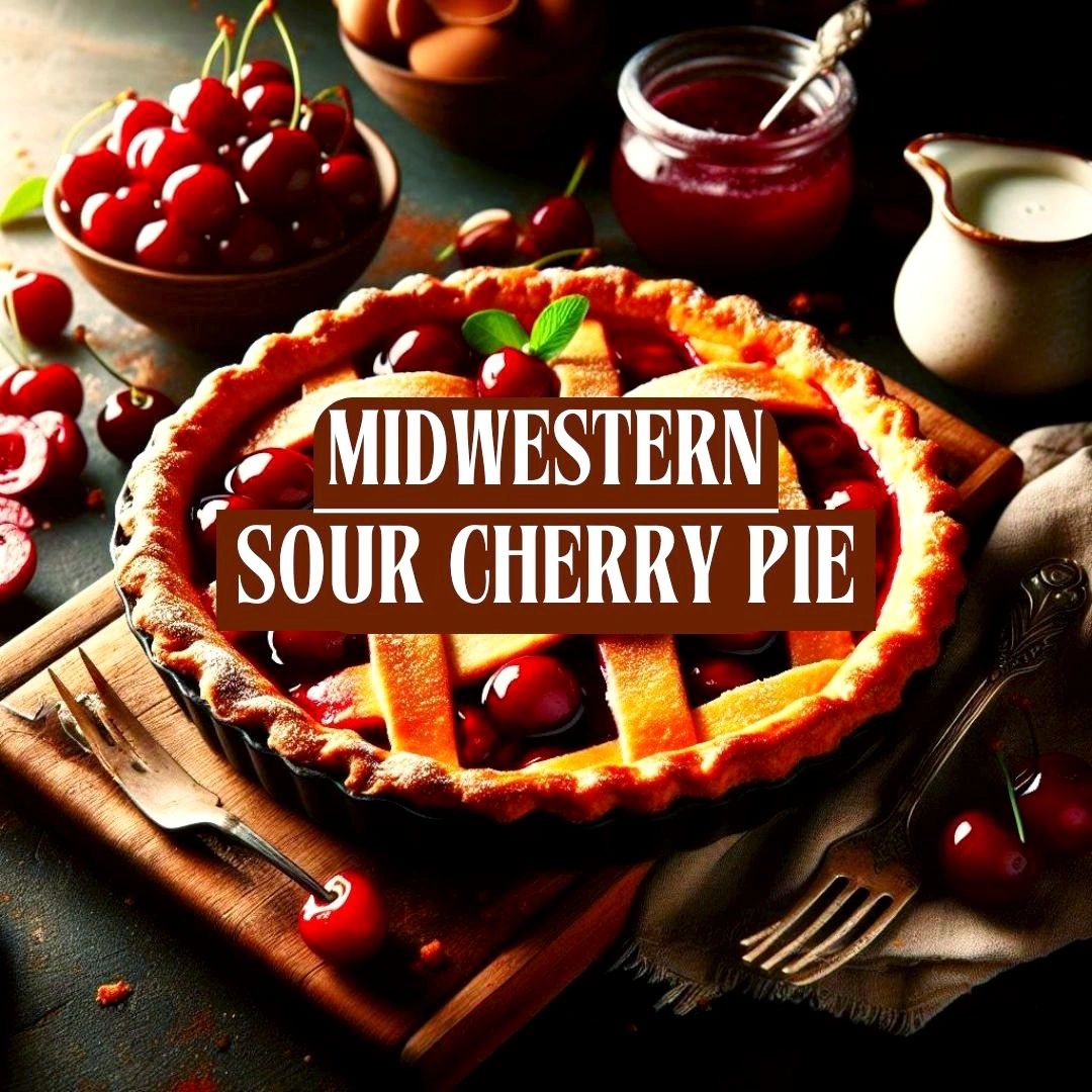 Sour Cherry Pie: Midwestern Recipe