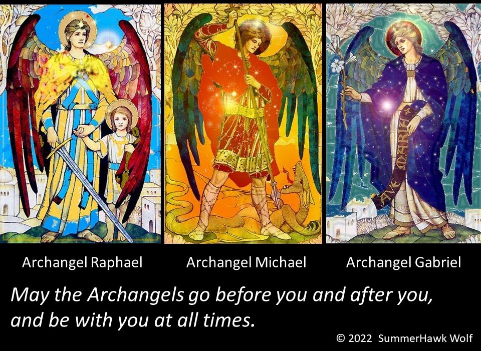 Feast of Archangels Michael, Gabriel, & Raphael is September 29.