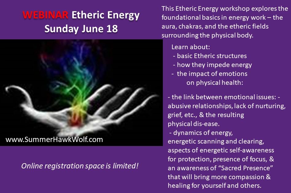 Learn about chakras, energy fields, basics about
