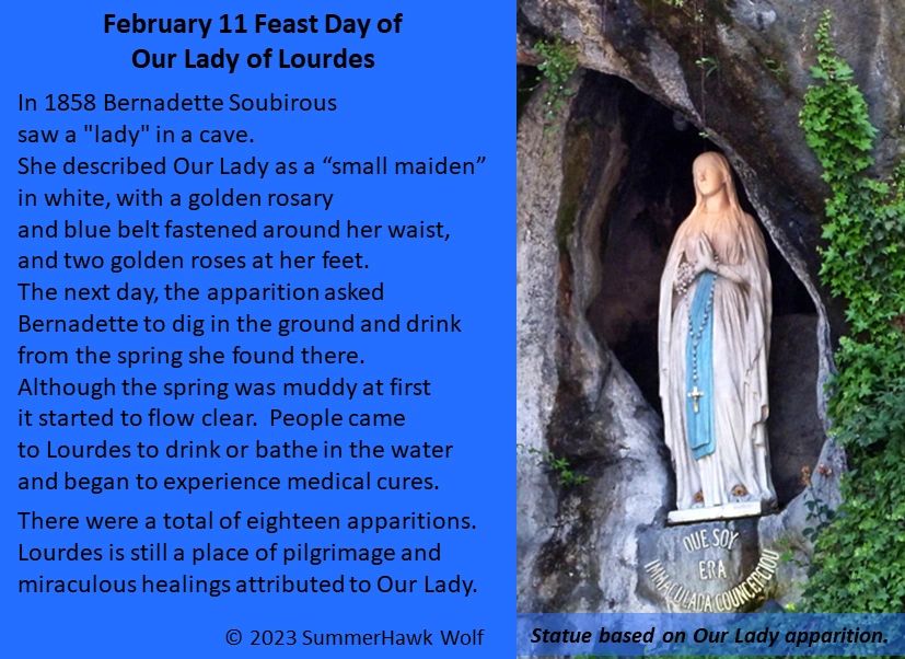 Our Lady of Lourdes Feast Day February 11