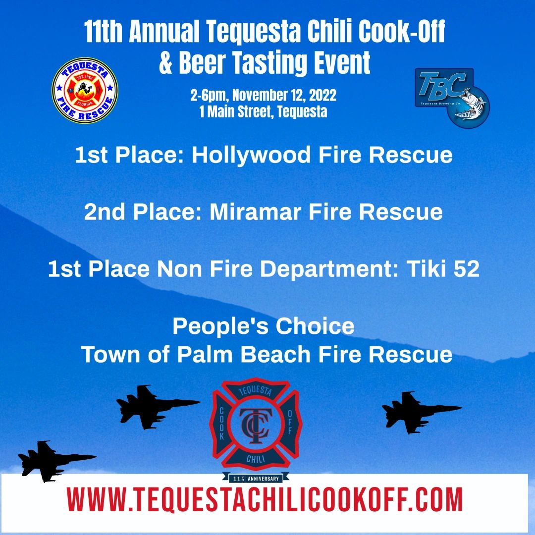 Tequesta Chili Cook-Off - Chili Cook-Off, Festival, Live Music