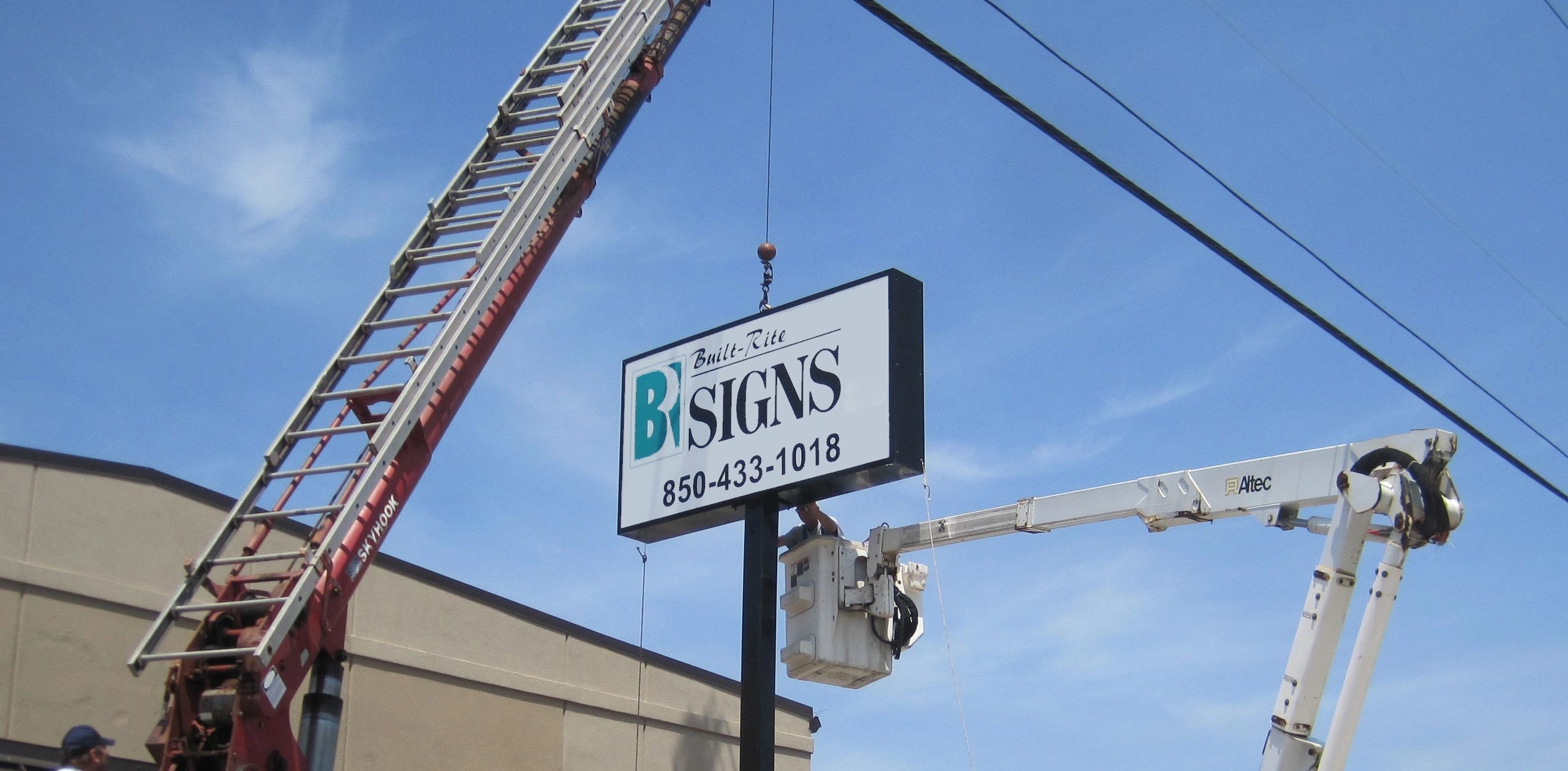 Sign Making Installing - Built Rite Signs