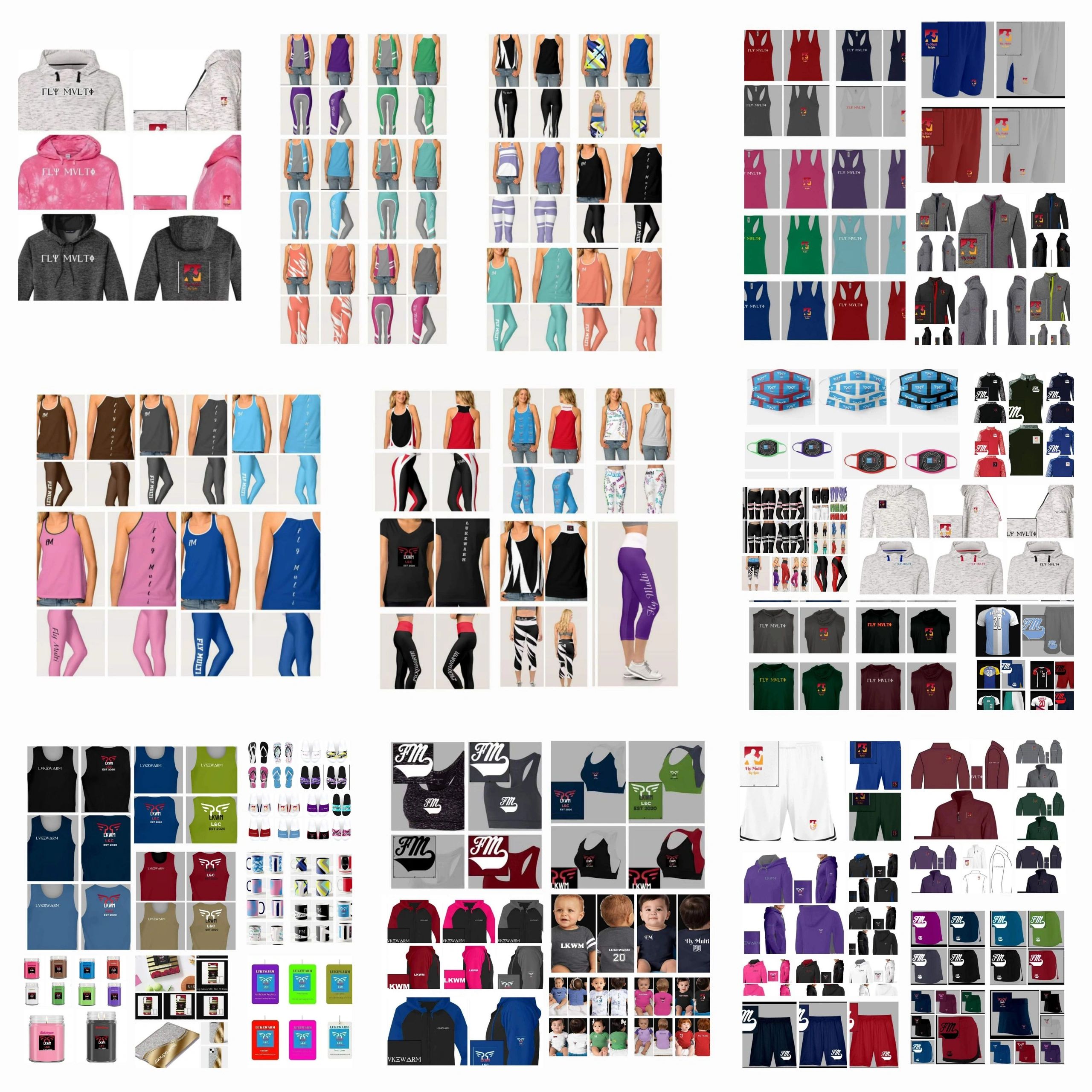 LUKEWARM Fragrances & Fly Multi Athletic Wear