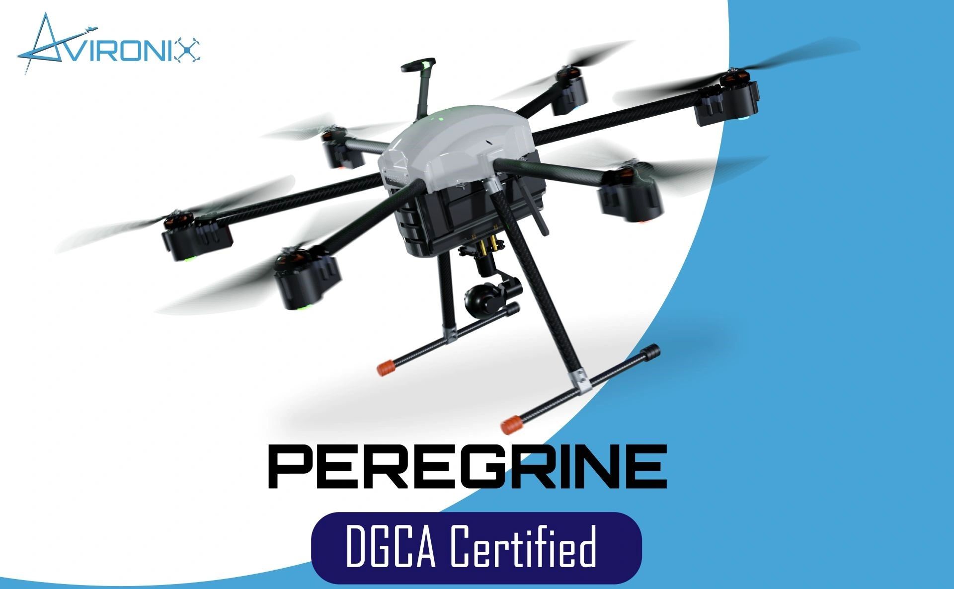 Avironix Receives DGCA Type Certification for Peregrine Drone
