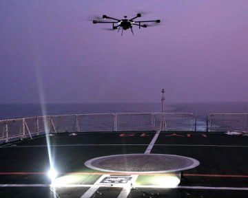 Indian Coast Guard Concludes Maiden Contract for 10 VTOL Drones
