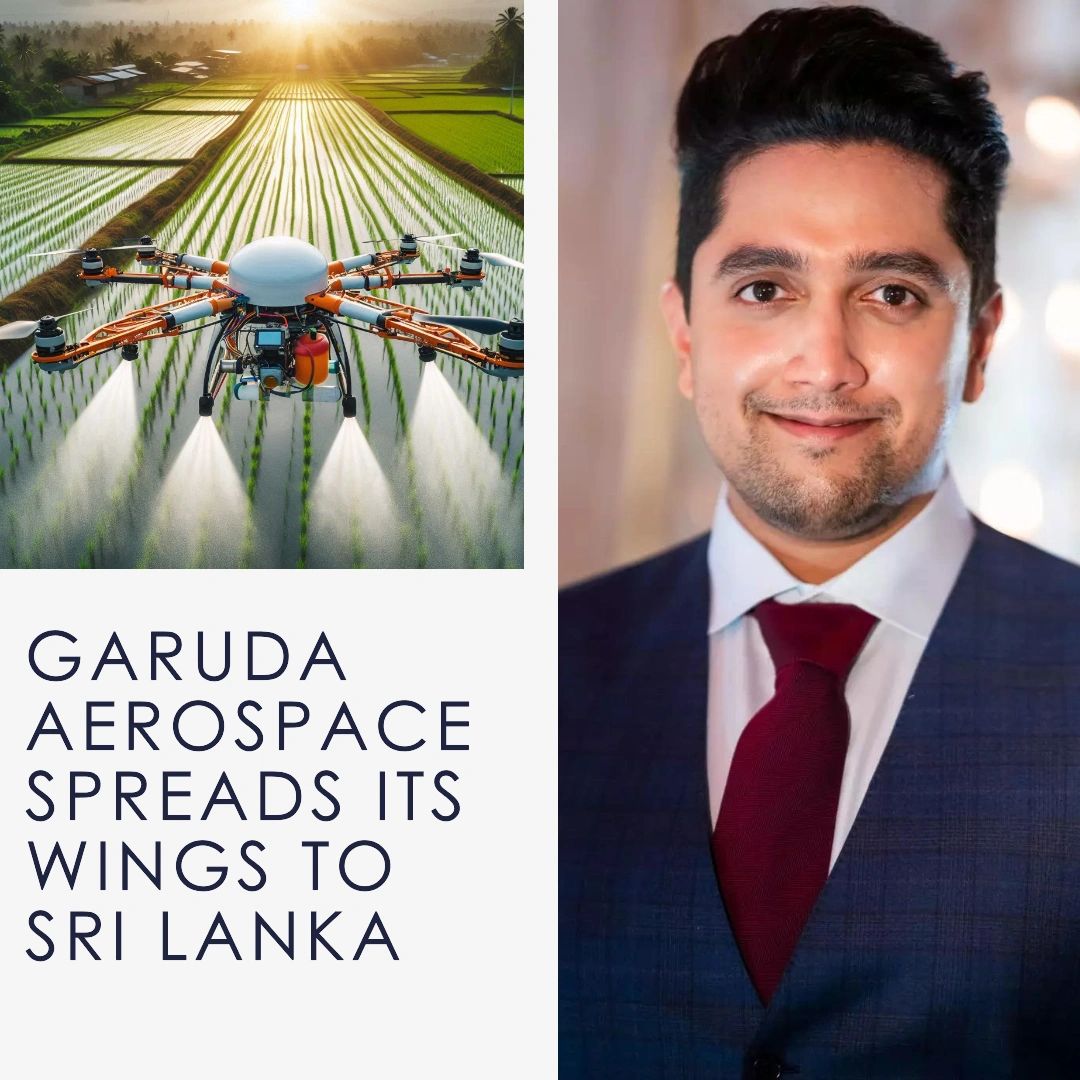 Garuda Aerospace Spreads Its Wings to Sri Lanka