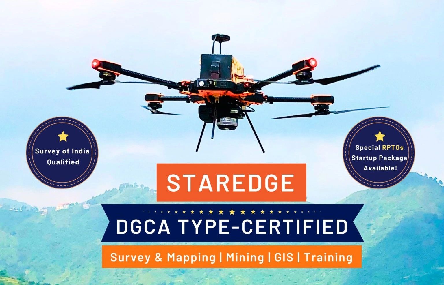 Hubblefly Technologies Attains Type Certification for STAREDGE