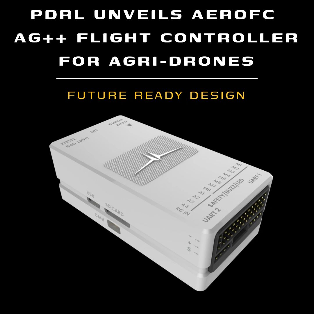 PDRL Unveils AeroFC Ag++ Flight Controller for Agri-Drones