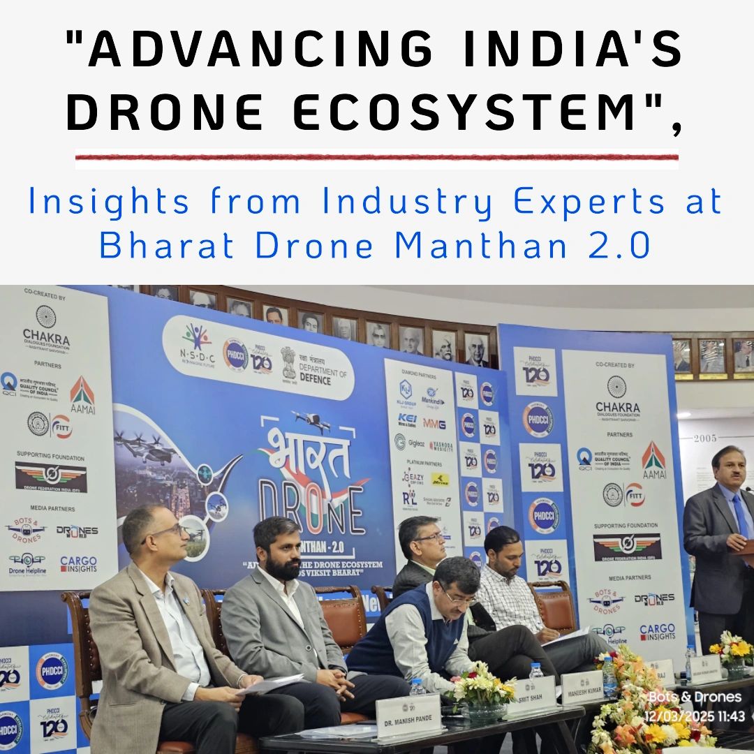 Advancing India’s Drone Ecosystem: Insights from Industry Experts
