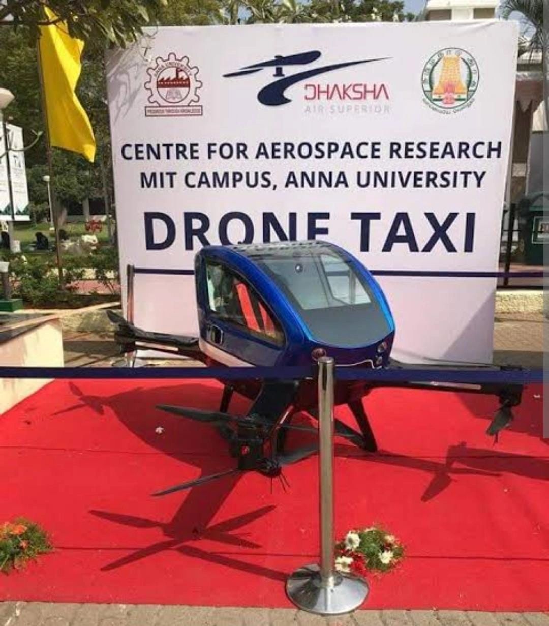 An Aatmanirbhar Bharat initiative by Dhaksha Unmanned Systems!