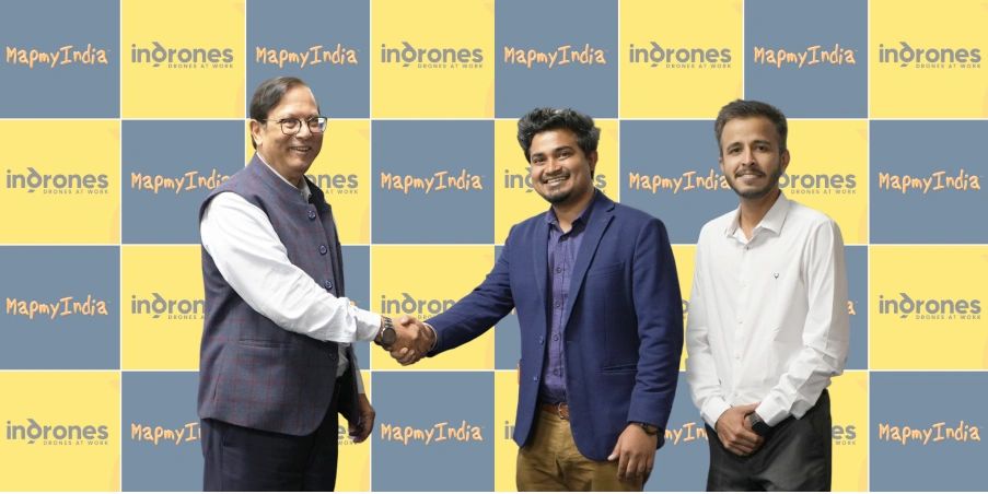 MapmyIndia makes strategic investment in drone startup Indrones