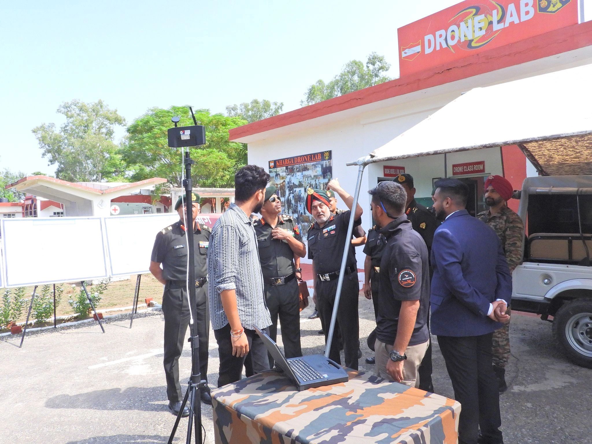 Successful Demo of Johnnette JF-2 Tactical Drone to Indian Army