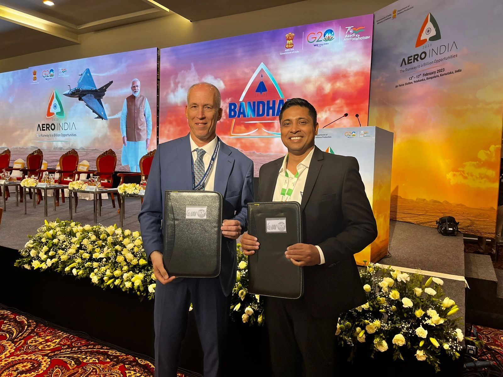 Israel Aerospace Industries & Sagar Defence Engineering sign MOU