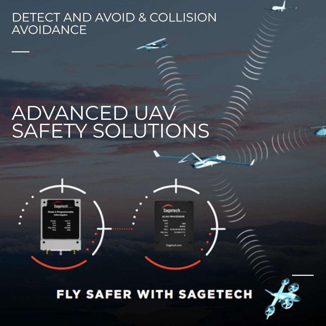 Sagetech Detect and Avoid & Collision Avoidance Solutions for UAV
