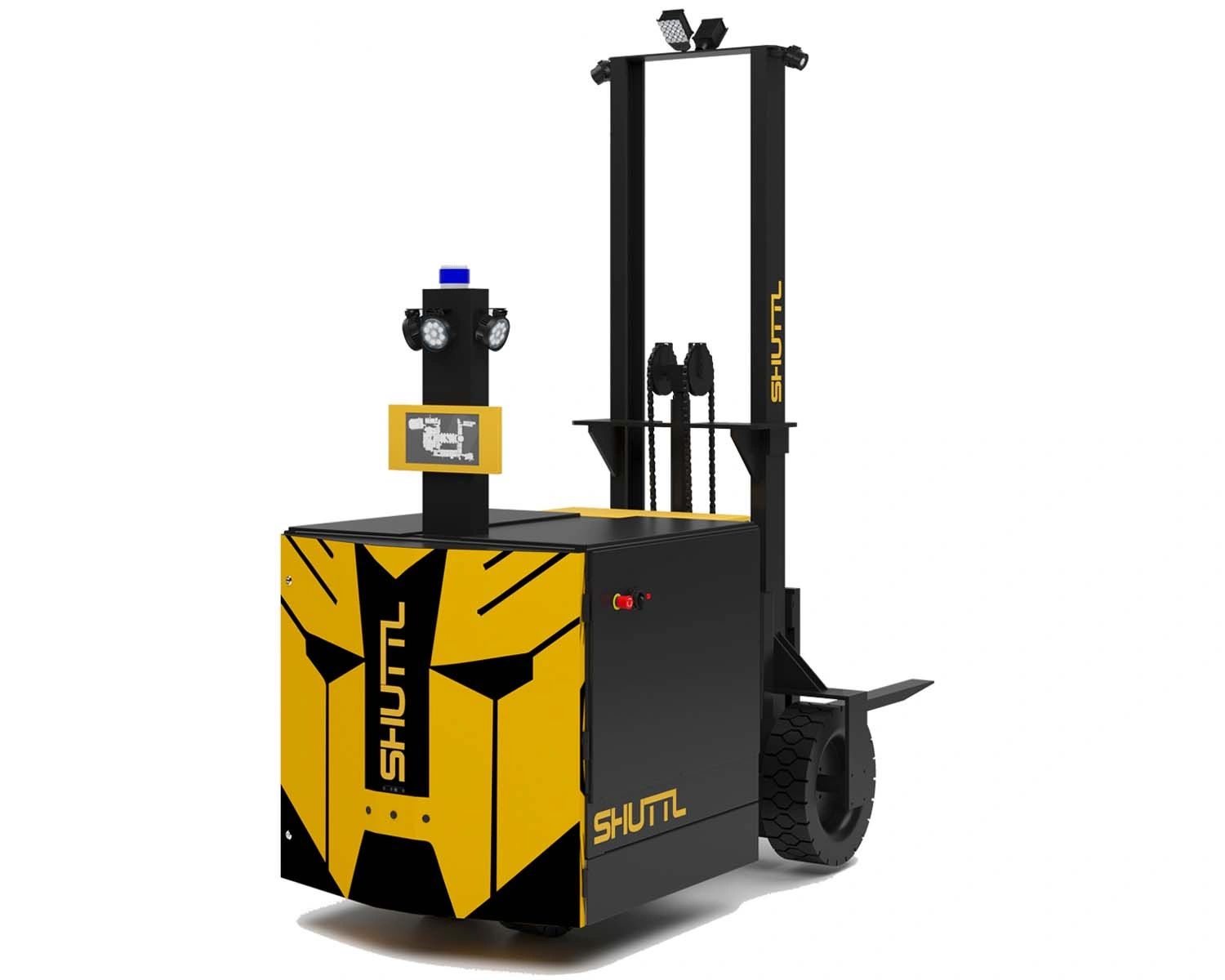 Gridbots Shuttl Autonomous Forklift - Commercial Robots Guide