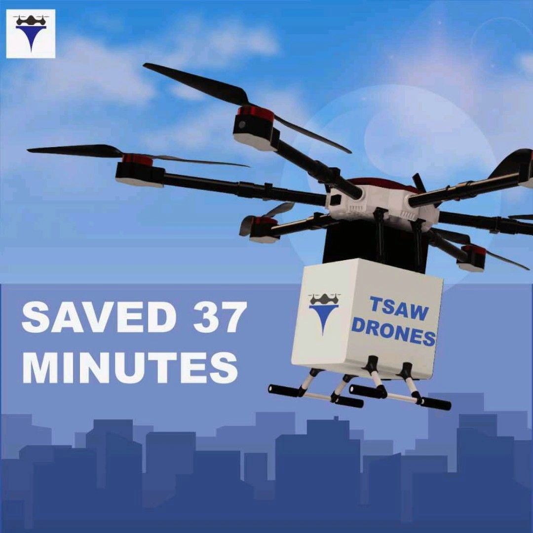 TSAW Drones Partners with CABT Logistics for On-Demand Delivery