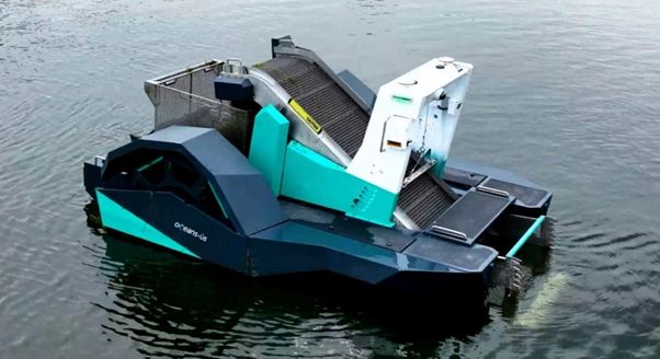 Water Cleaning Robots: Unmanned Mowing Boat - Commercial Robots