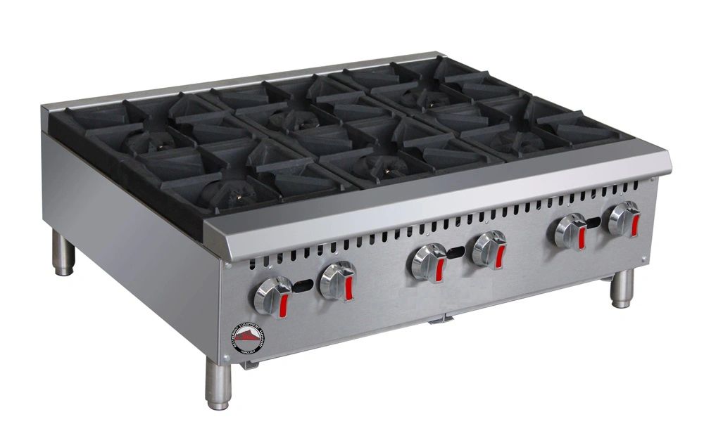 6 Burner Gas Hotplate Stove