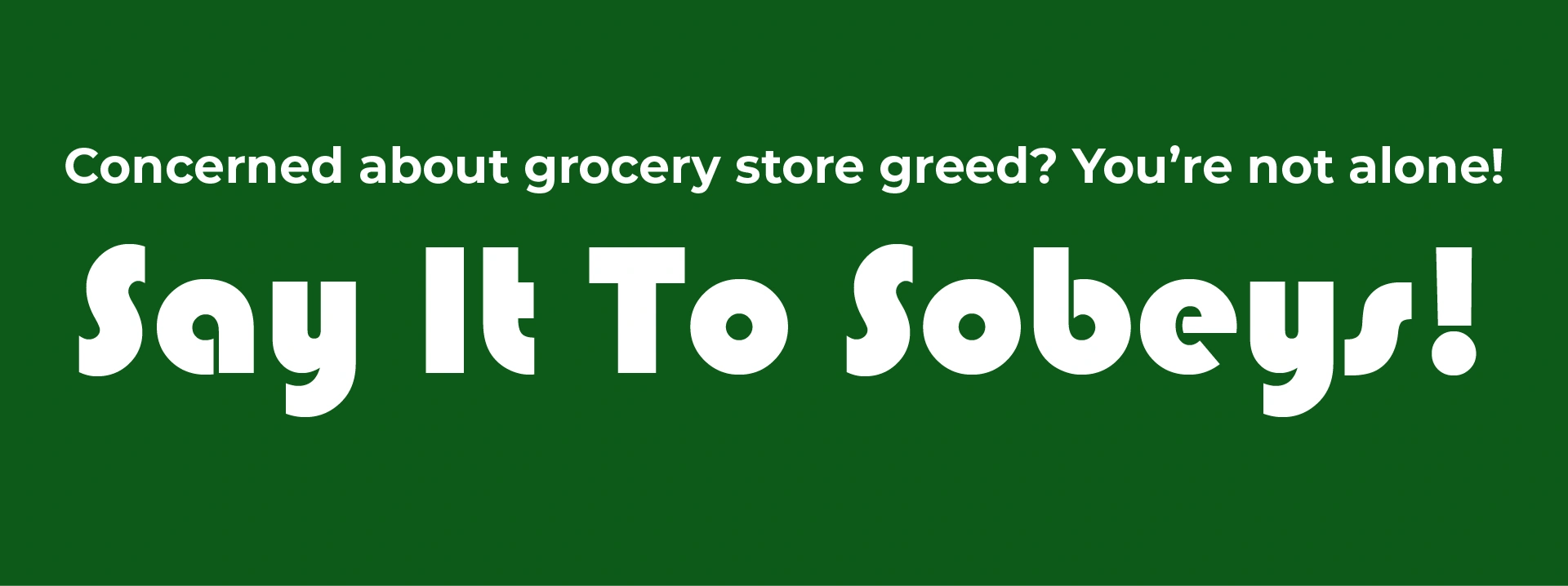 What's going on at Sobeys