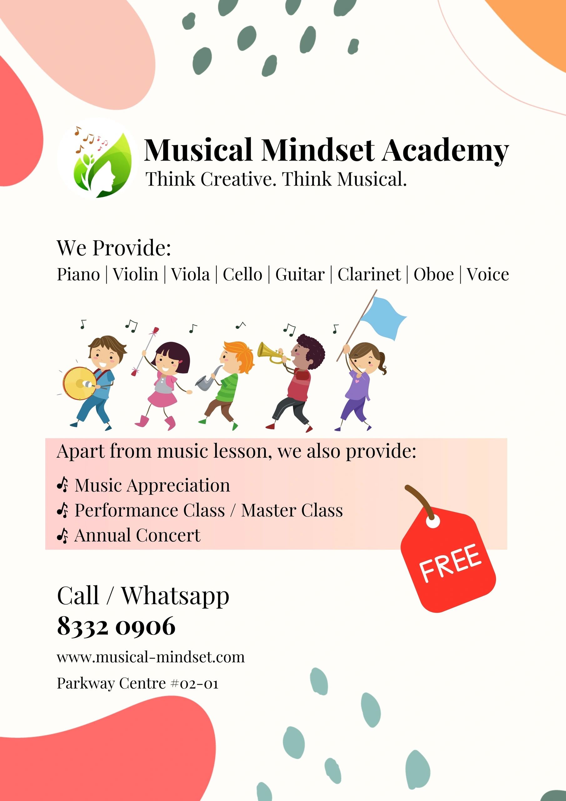 Musical Mindset Academy - Piano Lesson, Violin Lesson, Guitar Lesson ...