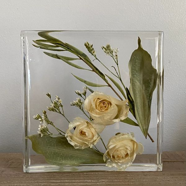 Driftway Designs - Floral Blocks, Flower Preservation