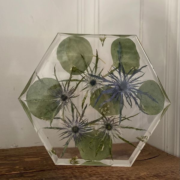 Driftway Designs - Floral Blocks, Flower Preservation