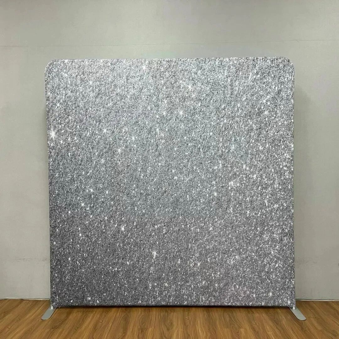 Silver Sparkle Backdrop