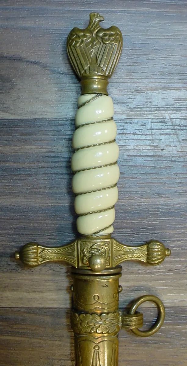 SOLD - WWII GERMAN NAVY DAGGER - WKC, Item #3160