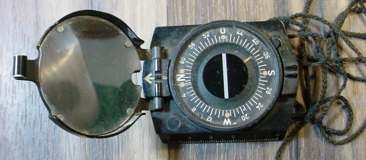 WWII GERMAN COMPASS, Item #3440