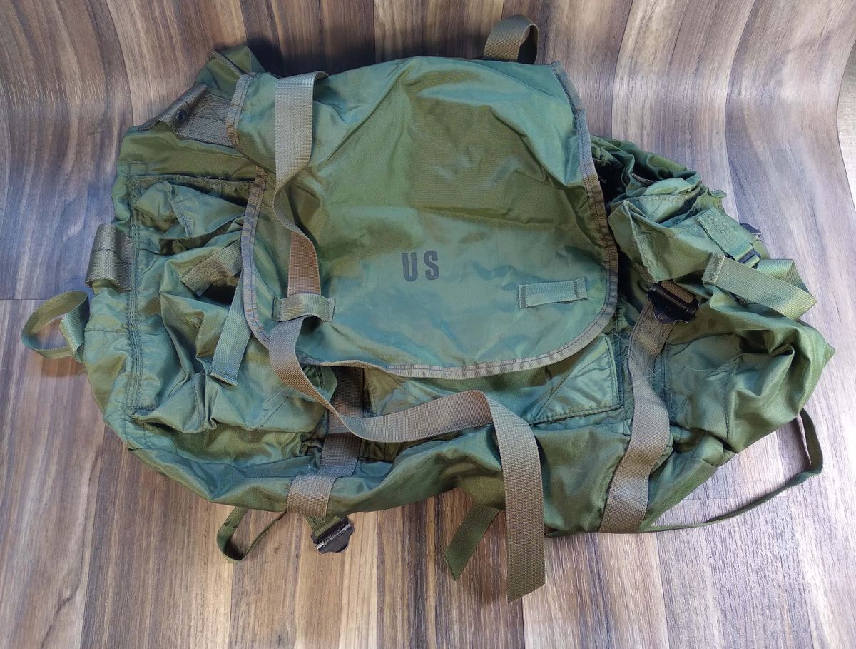 VIETNAM WAR U.S. 1965 LIGHTWEIGHT RUCKSACK BAG WITHOUT FRAME, Item #4920