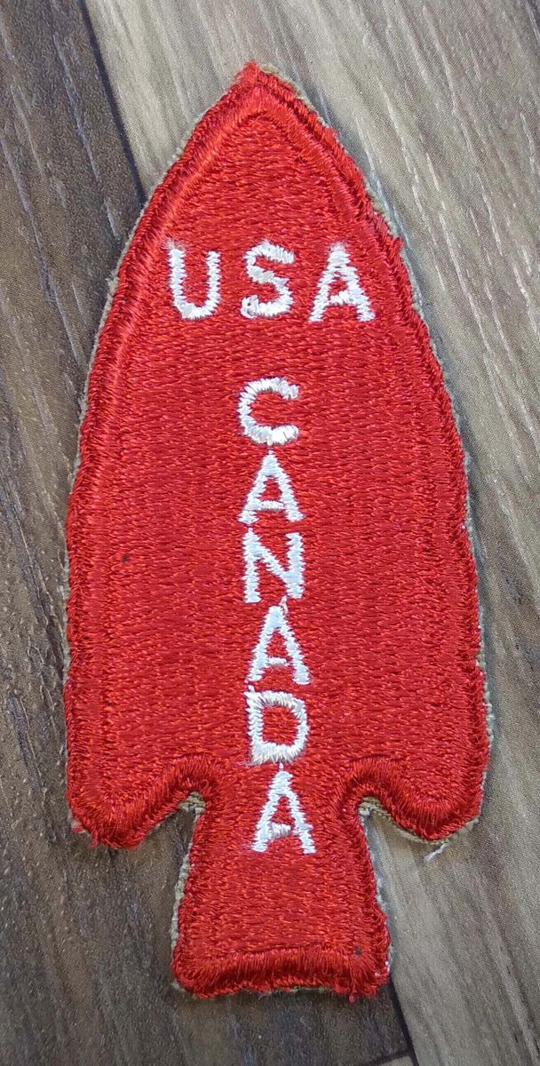 SOLD - WWII U.S. 1ST SPECIAL SERVICE FORCE SHOULDER PATCH FSSF, Item #5106