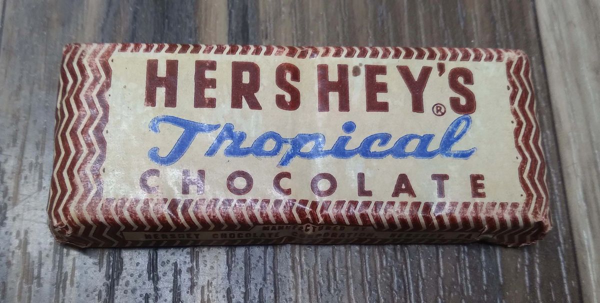 VIETNAM WAR US HERSHEY’S TROPICAL CHOCOLATE BAR, Item #7115