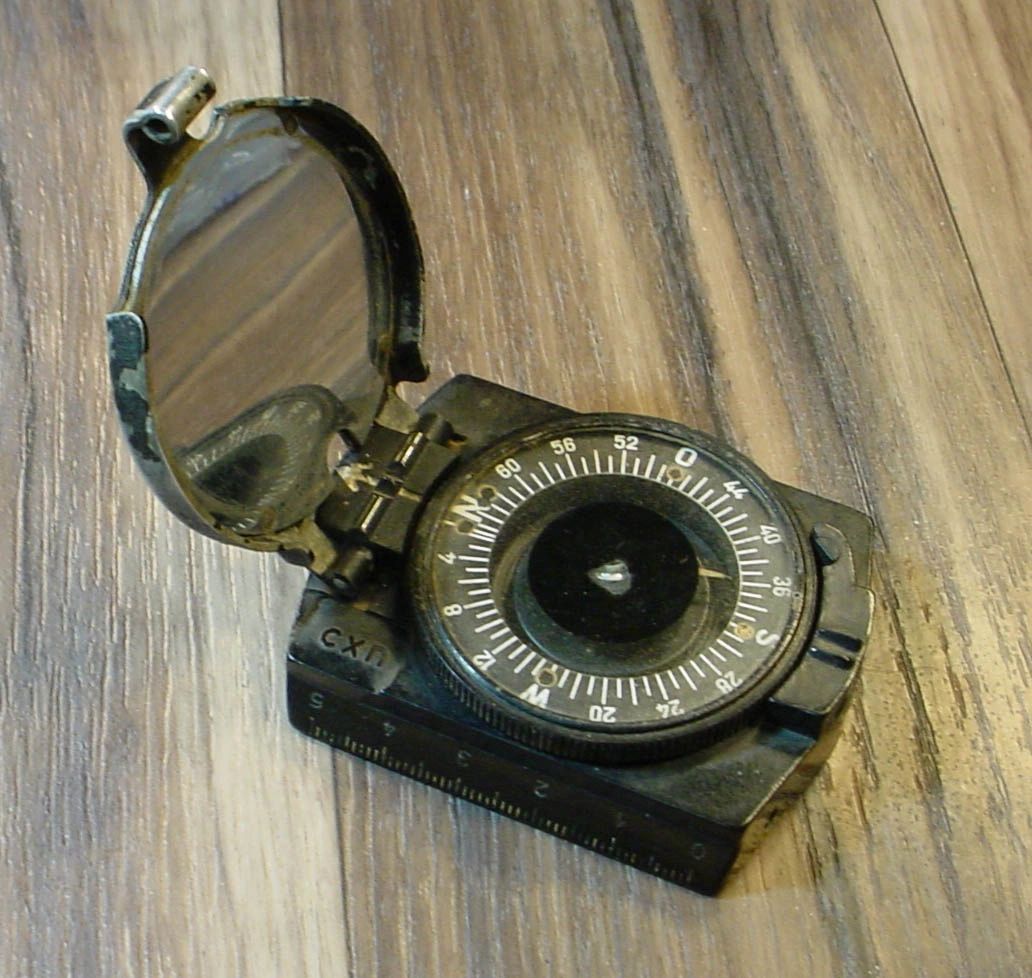 WWII GERMAN COMPASS, Item #3447