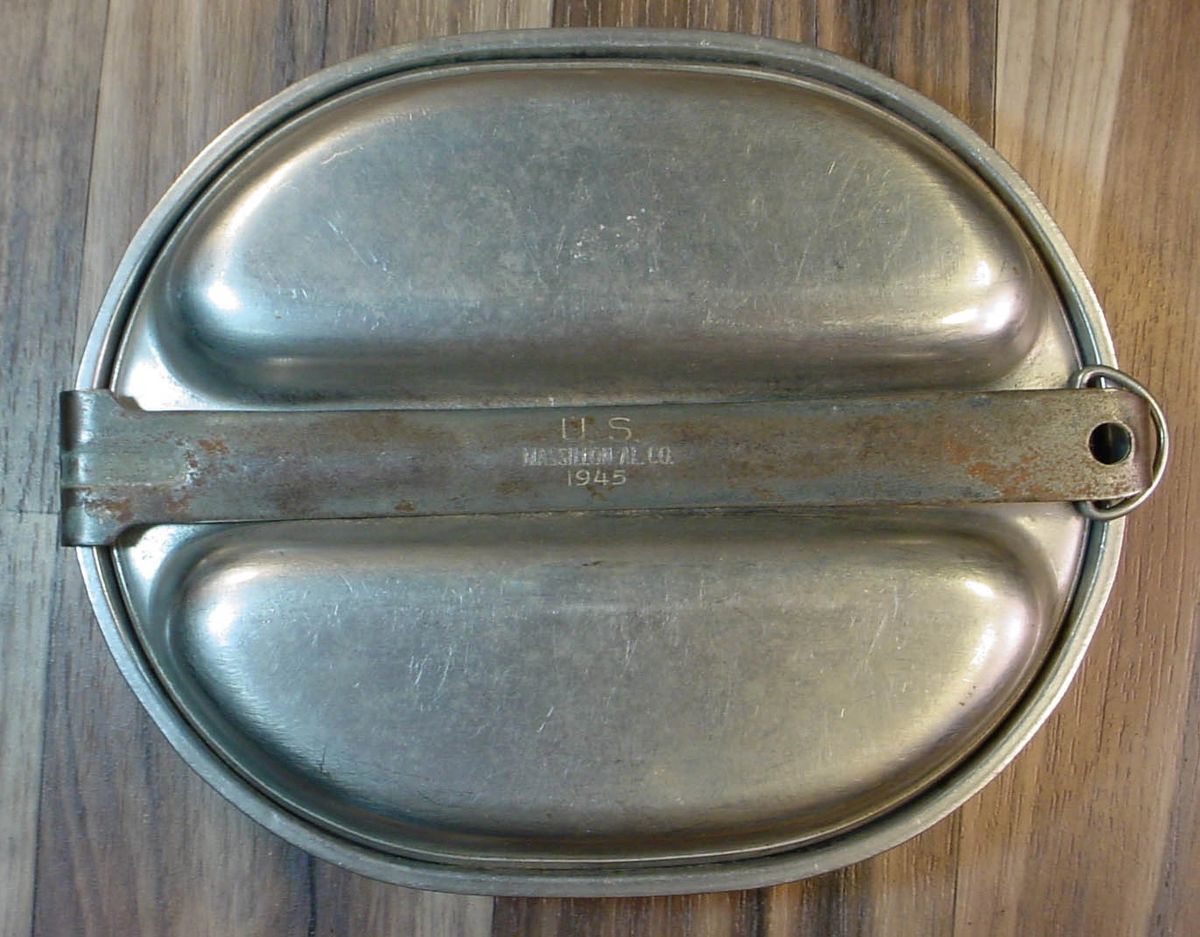 SOLD - WWII US ARMY MESS KIT, Item #3532