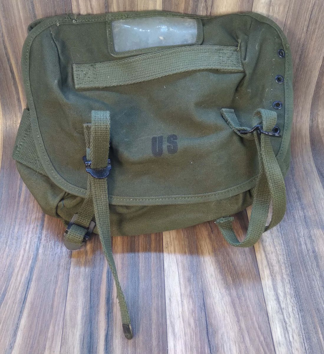 SOLD - VIETNAM WAR 1967 US ARMY USMC M-1961 COMBAT FIELD PACK BUTT PACK ...