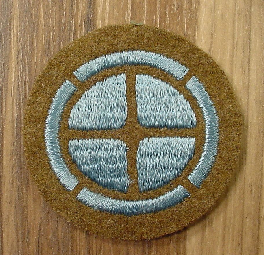 WWI US ARMY 35TH INFANTRY DIVISION SHOULDER PATCH, WOOL, Item #1655