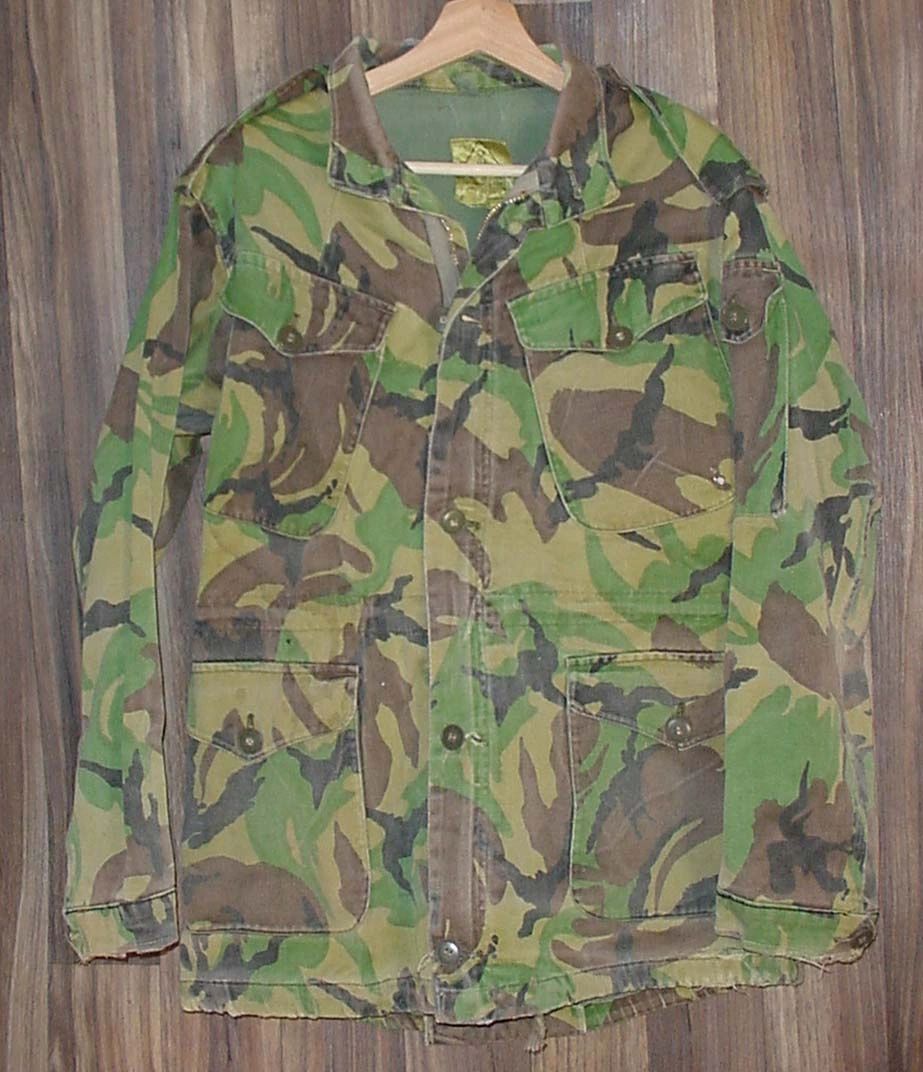 SOLD - IRAQI ARMED FORCES BRITISH BASED CAMO JACKET IRAQ WAR SOUVENIR ...