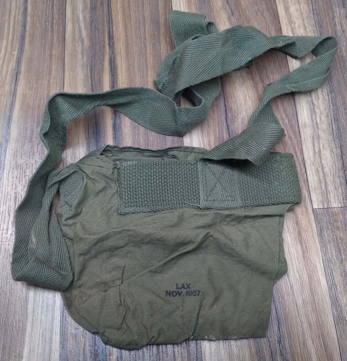VIETNAM WAR US ARMY CARRYING BAG FOR AMMO BELT FOR M60 MACHINE GUN ...