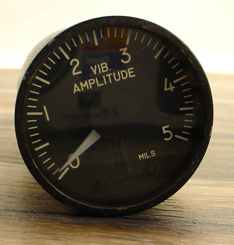 VIETNAM WAR U.S. AIRBORNE VIBRATION MONITOR INDICATOR AIRCRAFT ...