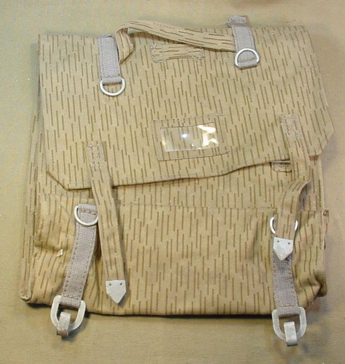 COLD WAR EAST GERMAN DDR RAIN PATTERN CAMOUFLAGE FIELD PACK, Item #6058