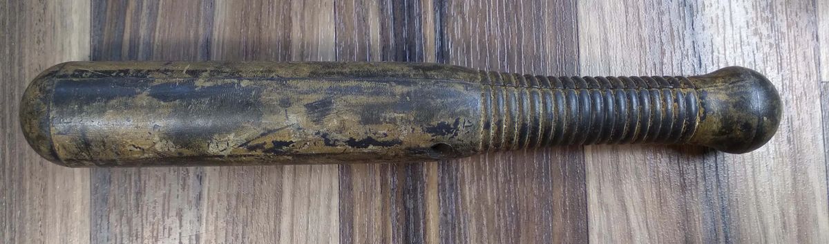 VIETNAM WAR US ARMY MILITARY POLICE RUBBER BLACKJACK, Item #5776