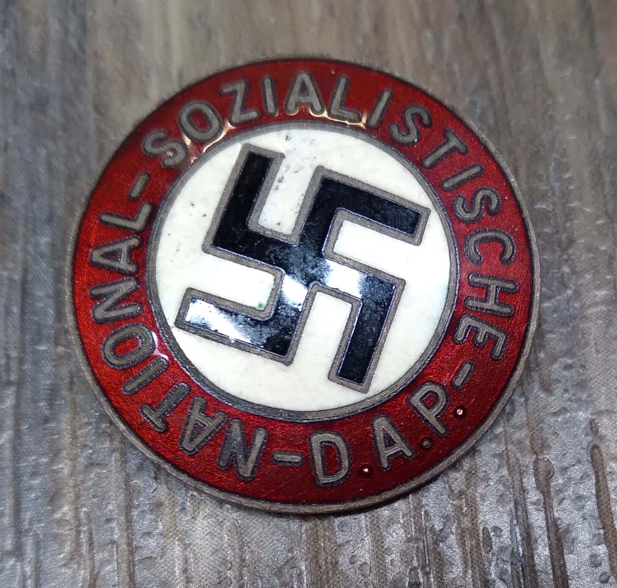 SOLD - REPRODUCTION WWII GERMAN NAZI PARTY PIN, Item #7596