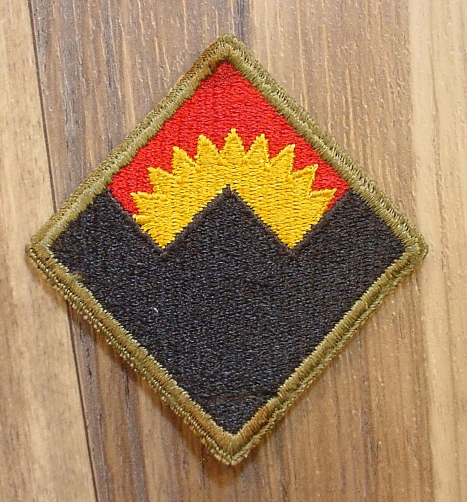 WWII US ARMY ANTI-AIRCRAFT ARTILLERY WESTERN DEFENSE COMMAND SHOULDER ...