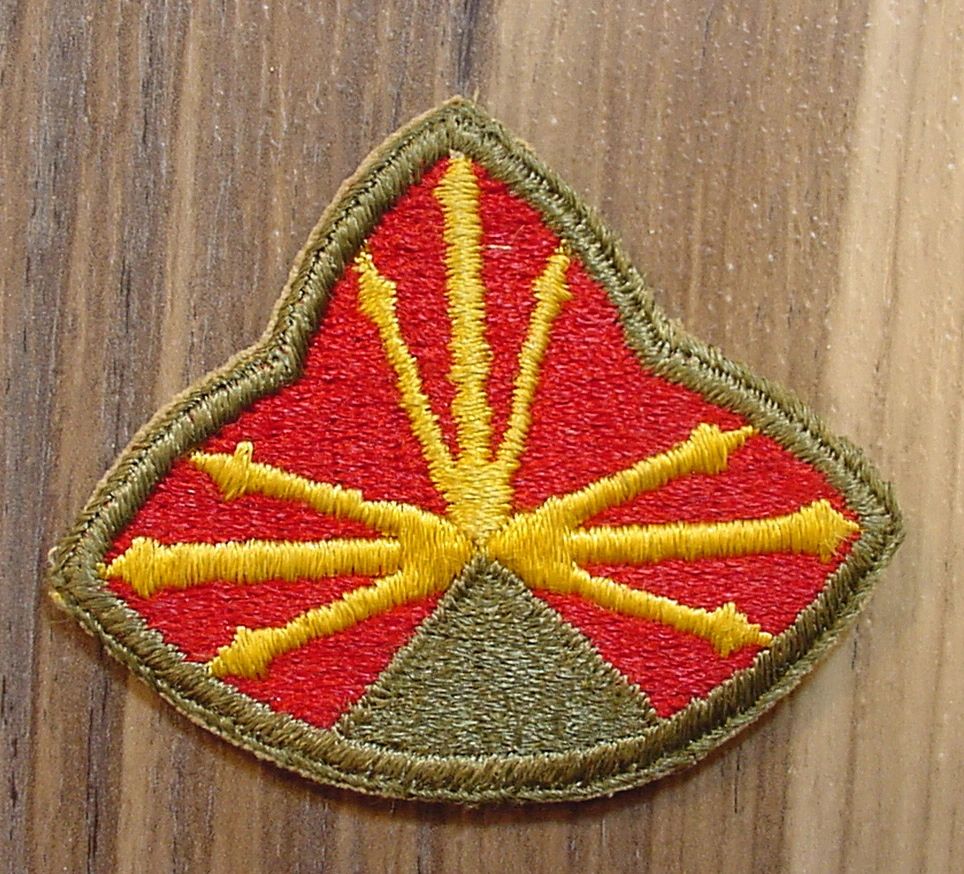 SOLD - WWII US ARMY ANTI-AIRCRAFT ARTILLERY SOTHERN DEFENSE COMMAND ...