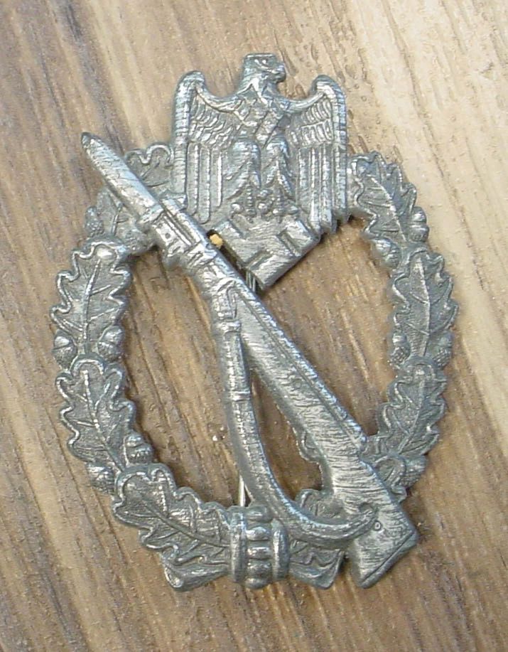 SOLD - WWII GERMAN INFANTRY ASSAULT BADGE, Item #4135