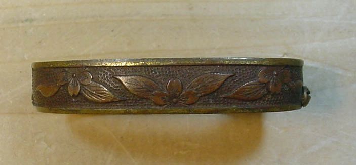WWII JAPANESE SAMURAI SWORD SCABBARD COLLAR, Item #0471