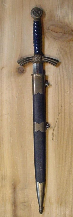 SOLD - WWII GERMAN MINIATURE 1ST PATTERN LUFTWAFFE DAGGER, Item #1252