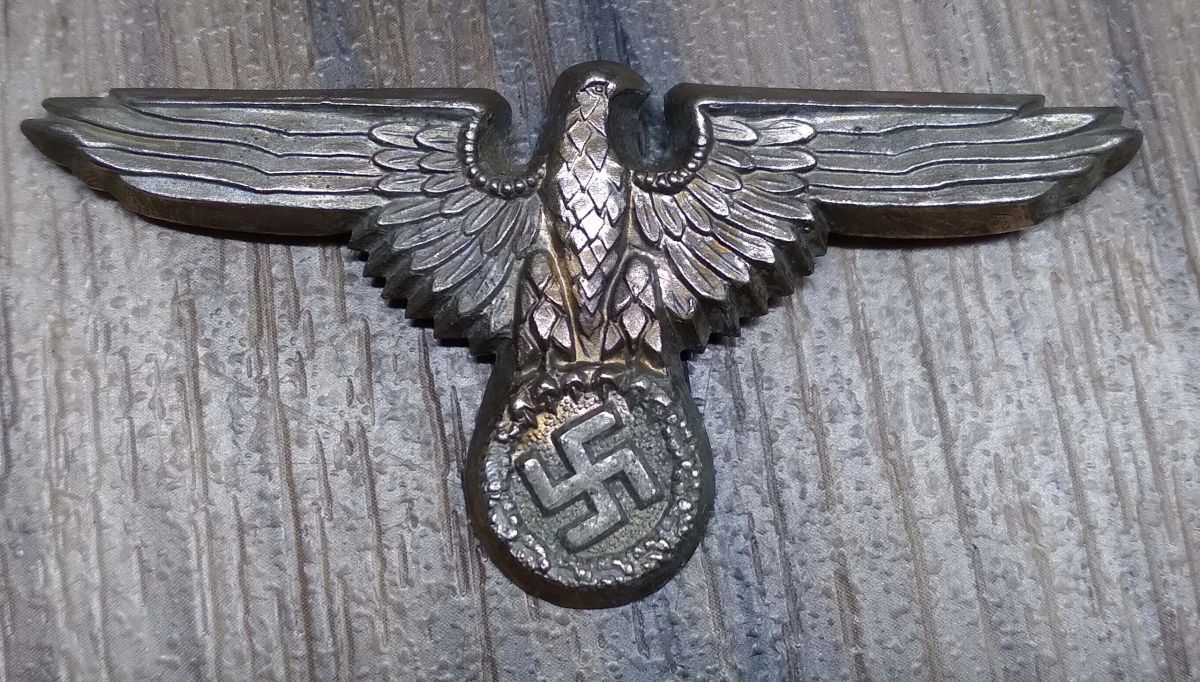 REPRODUCTION WAFFEN SS CAP EAGLE, Item #8085