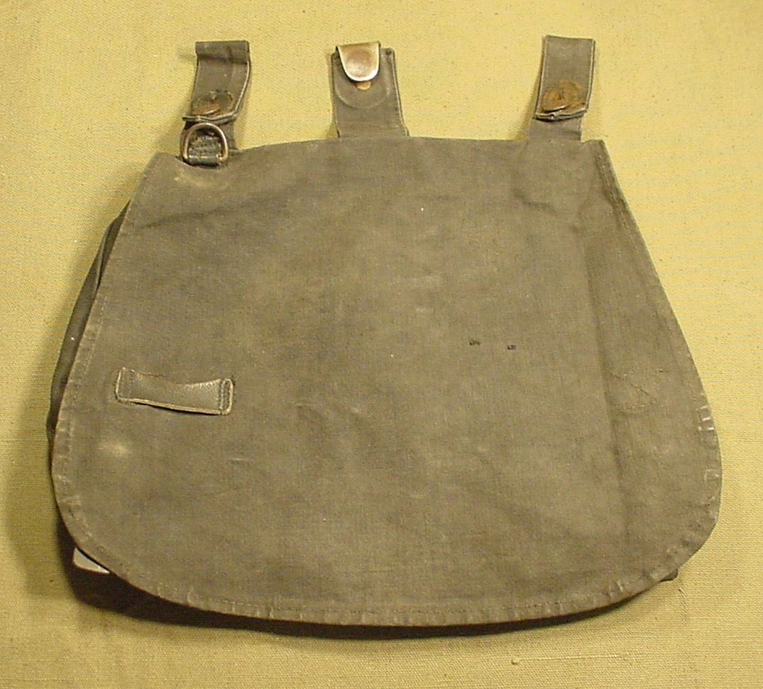 WWII GERMAN HITLER YOUTH BREAD BAG, Item, #1922